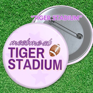 LSU Tigers Louisiana State University 3 Gameday Pinback Buttons - Etsy