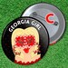 University of Georgia - Georgia Girl- Gameday Pinback Buttons 3" - Etsy