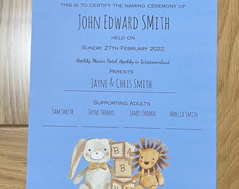 Guide Parent Certificate - Etsy