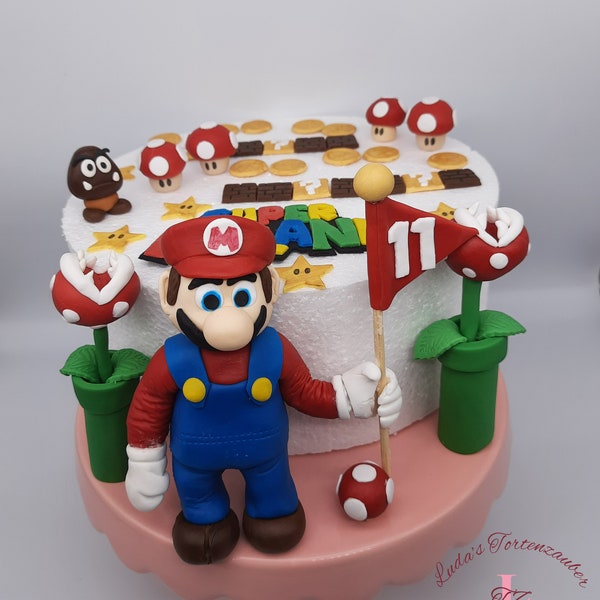 Schãne Super Mario Tortendeko Fotos