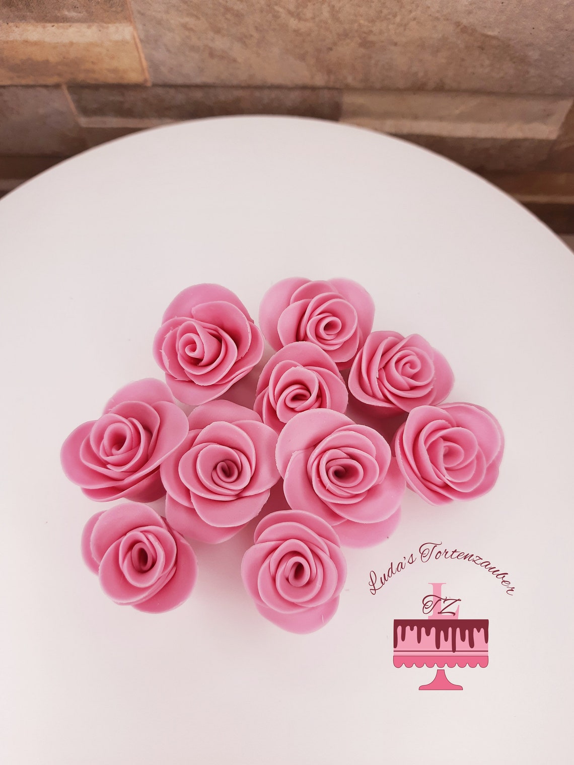 Roses, Fondant Roses, Cake Decoration - Etsy Australia
