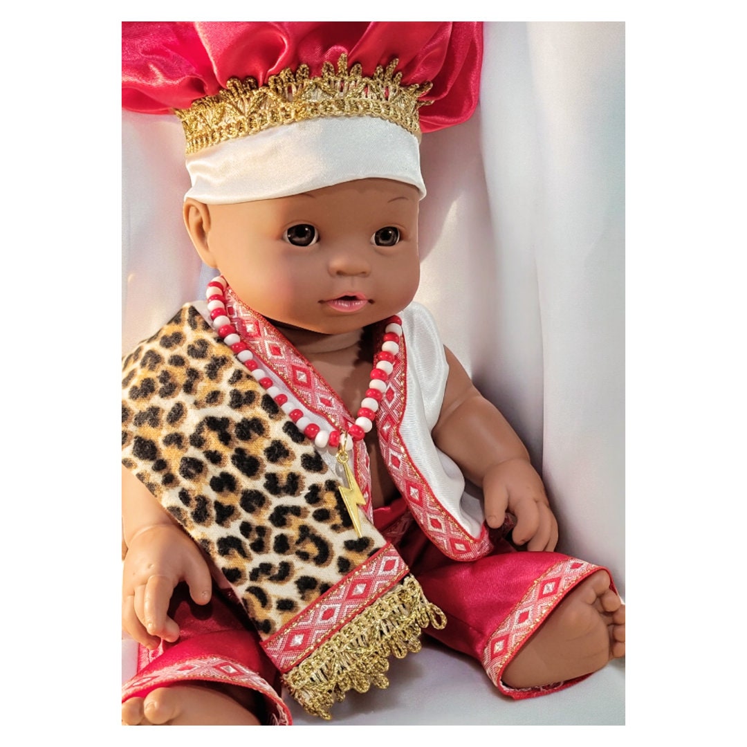 12 Inch Chango Doll, Shango Doll Orisha Doll, Muñeca, Altar Decoration ...