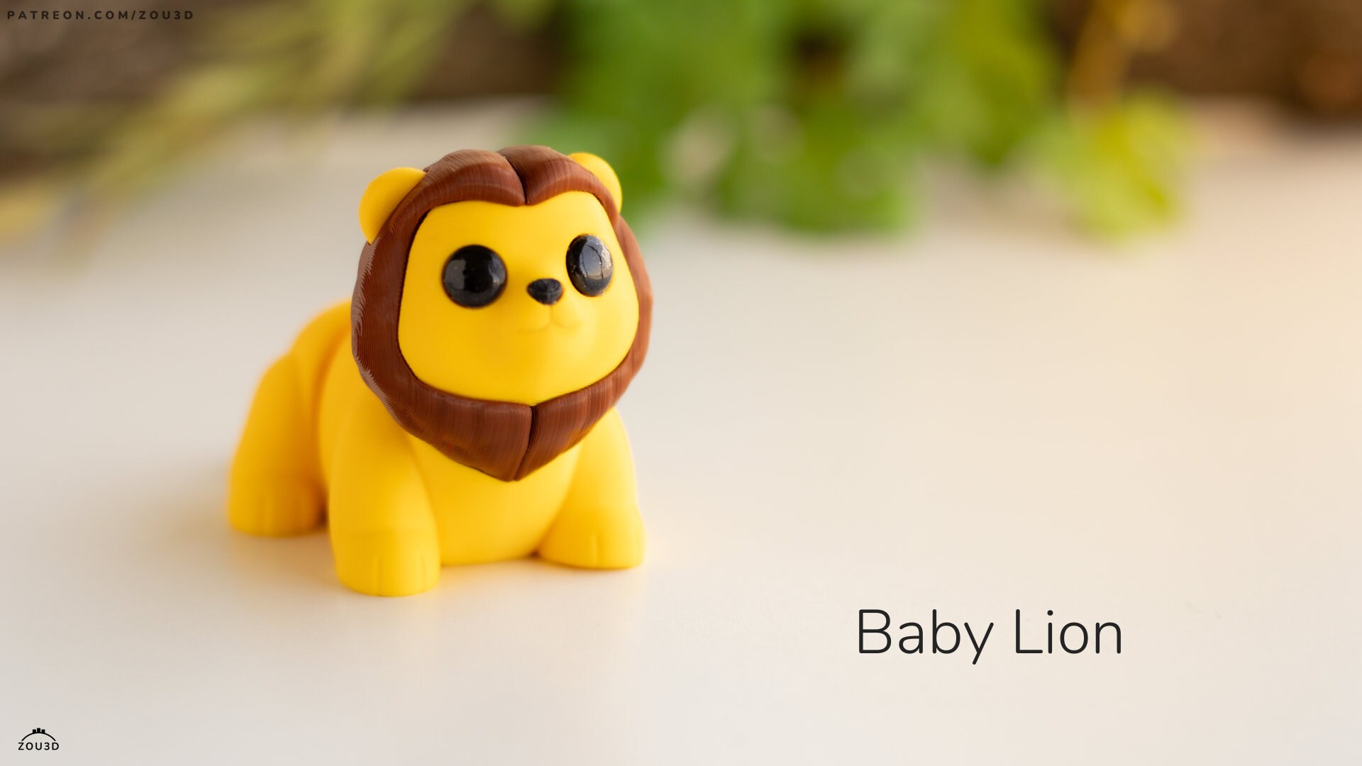 Articulated Baby Lion Fidget Toy Pulled From the Wilds of Africa by ...