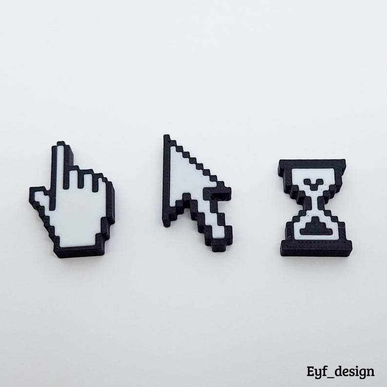 Classic Windows Cursor Fridge Magnets –minimalist Tech Decor, and Fun ...