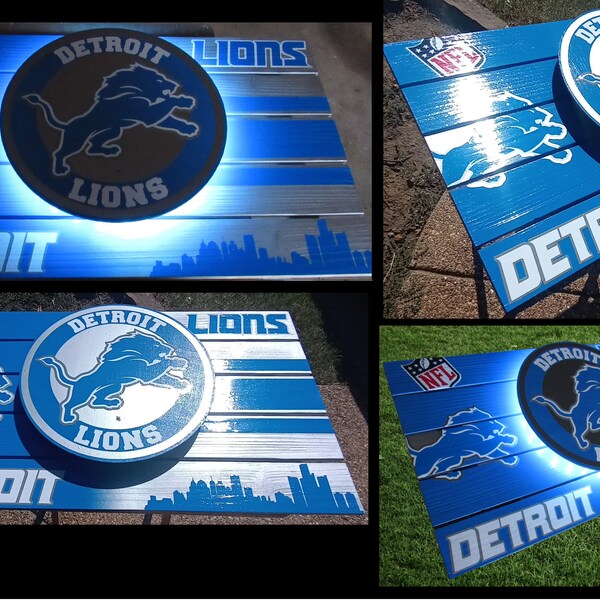 Lions Man Cave Sign - Etsy