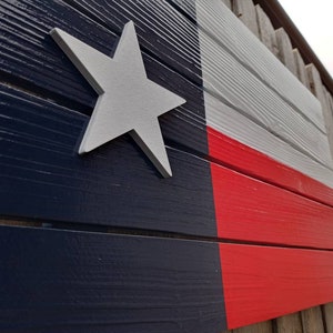 Texas Wood Flag, Texas Wooden Flag, 3D, Wooden Flag, Vintage, Texas ...