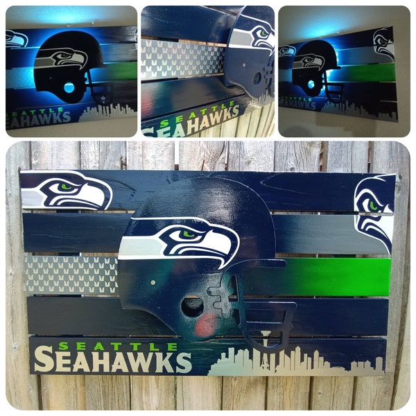 Seahawks Helmet - Etsy