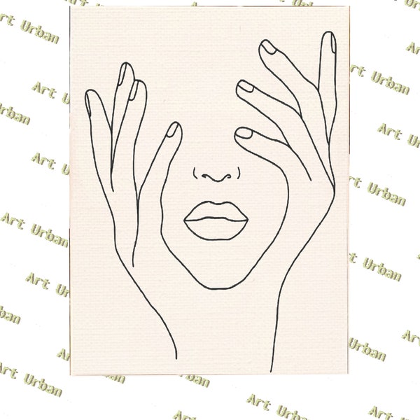 Traceable Canvas Patterns for Painting - Etsy