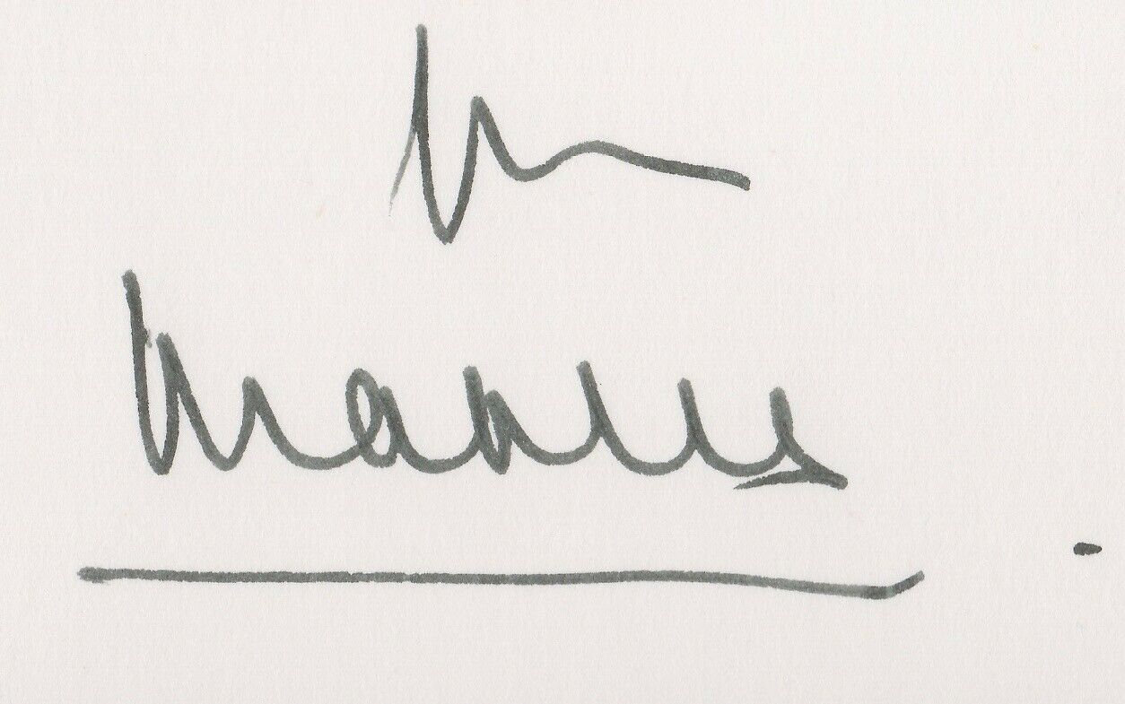 Prince Charles Signature