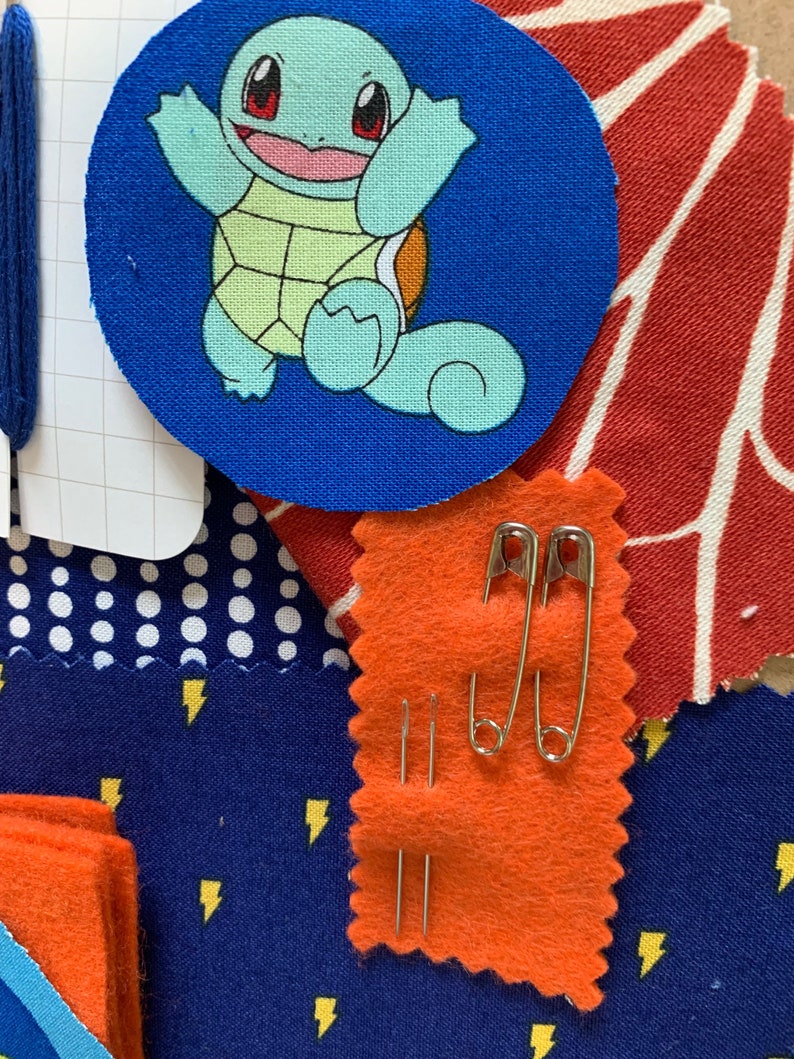 Gotta Catch 'em All Pokemon Slow Stitch Kit, Junk Journal, Textile Art ...