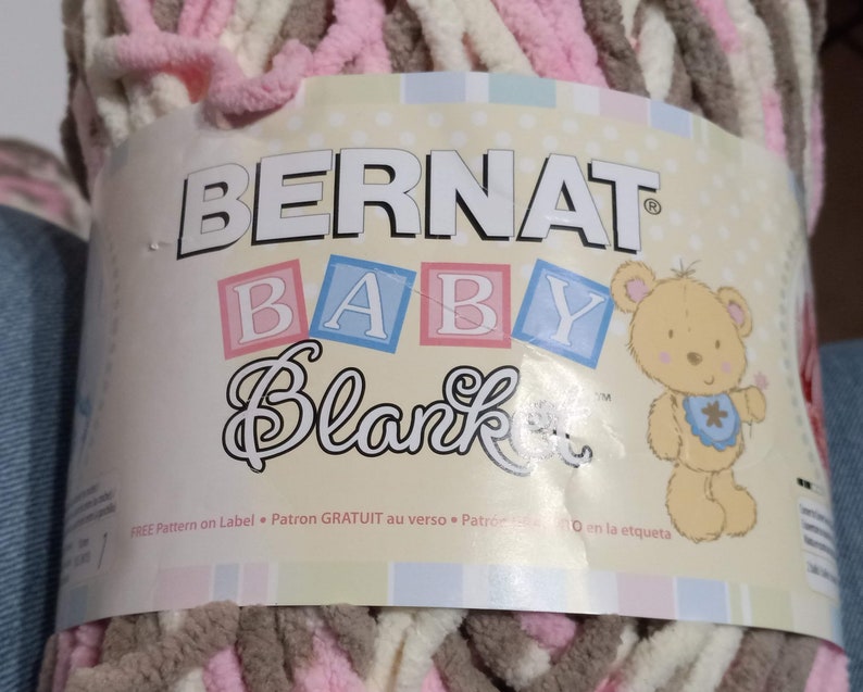 Bernat Baby Blanket Yarn 1 Unlabeled Ball Color Little Petunias - Etsy