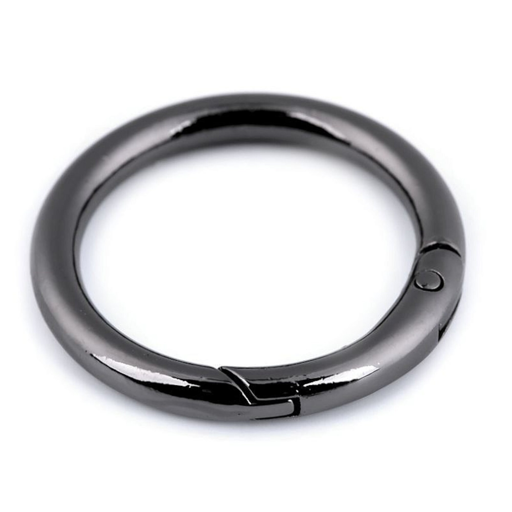 Carabiner Ring 32 Mm Gold Silver Old Brass Black 1 Pcs / 5 - Etsy UK