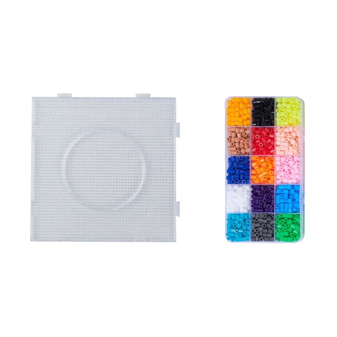 Iron-on Beads Set 5 X 5 Mm Pegboard for Iron-on Beads - Etsy