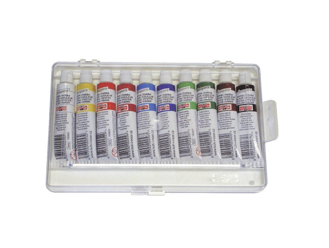 Tempera Color Set 10 X 16,0 Ml - Etsy