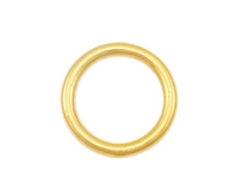 Brass Gold O Ring - Etsy