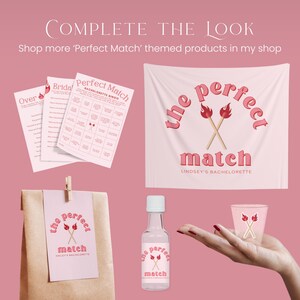 Perfect Match Bachelorette Party Stickers | Perfect Match Bachelorette ...