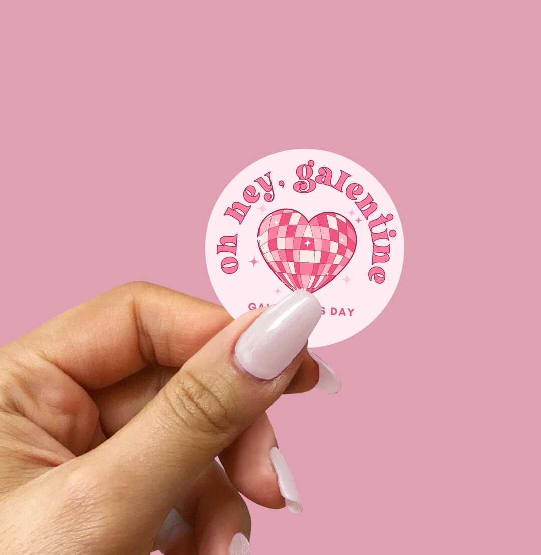 Galentine's Day Stickers | Galentine's Party Favors | Galentines Party ...