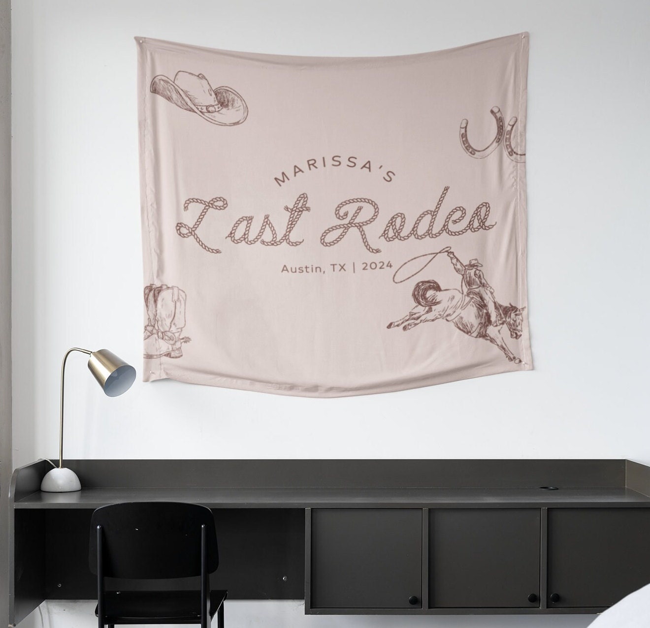 Last Rodeo Bachelorette Party Banner Western Bachelorette Party ...