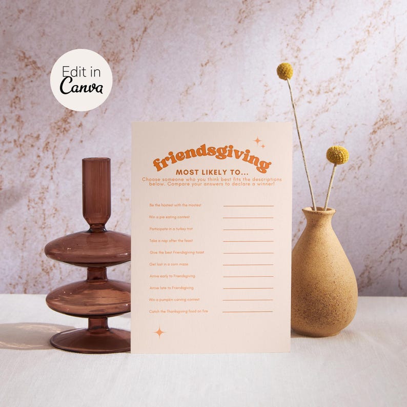 Friendsgiving Games Printable | Friendsgiving Party Games | Printable ...