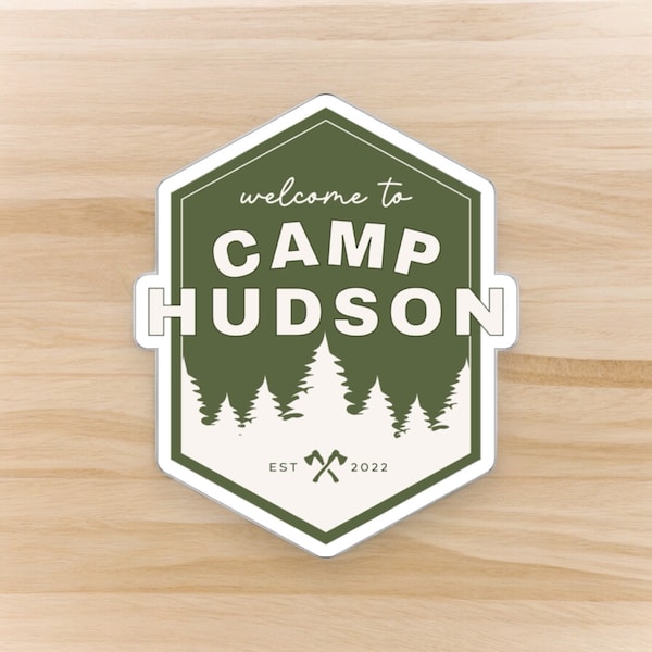 Camp Bachelorette Stickers - Etsy