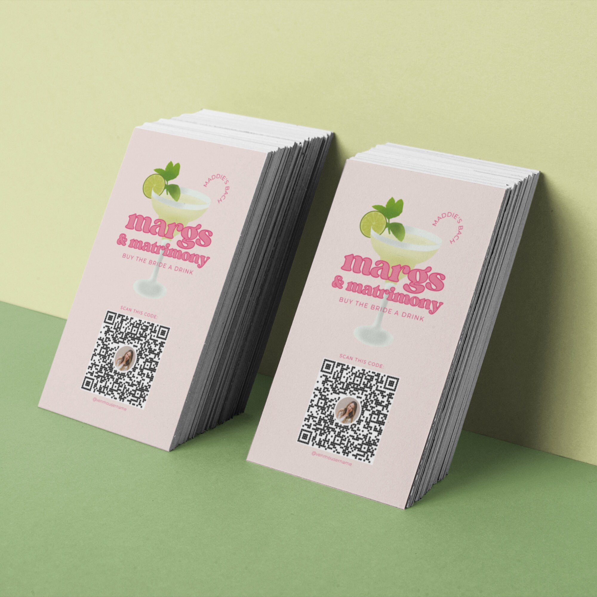 Buy the Bride a Drink Venmo Card Template Margs and Matrimony ...