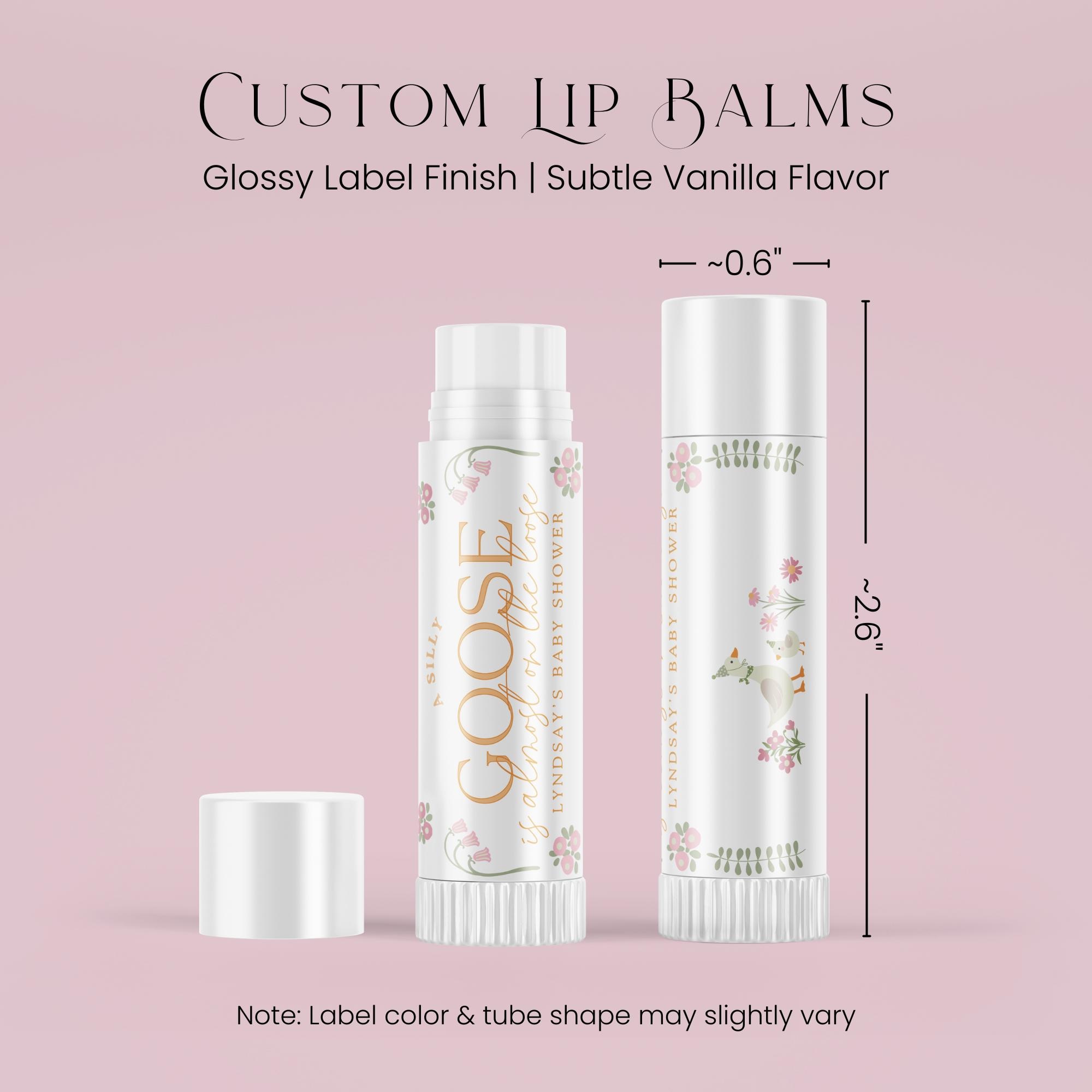 Silly Goose Baby Shower Lip Balm | Storybook Baby Shower Favors ...