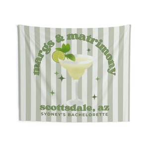 Margs and Matrimony Bachelorette Party Banner | Margs & Matrimony ...