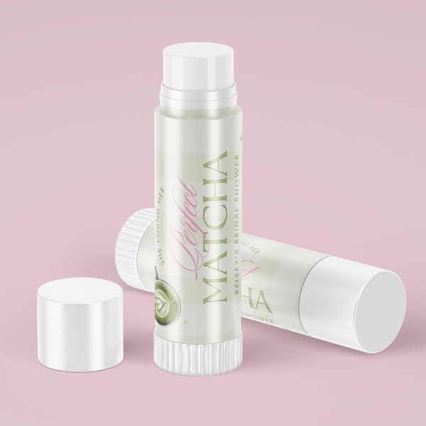 Matcha Lip Balm - Etsy