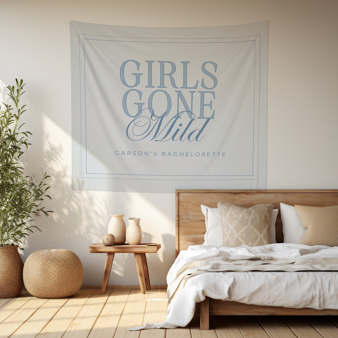 Girls Gone Mild Bachelorette Party Banner | Sleepover Bachelorette ...