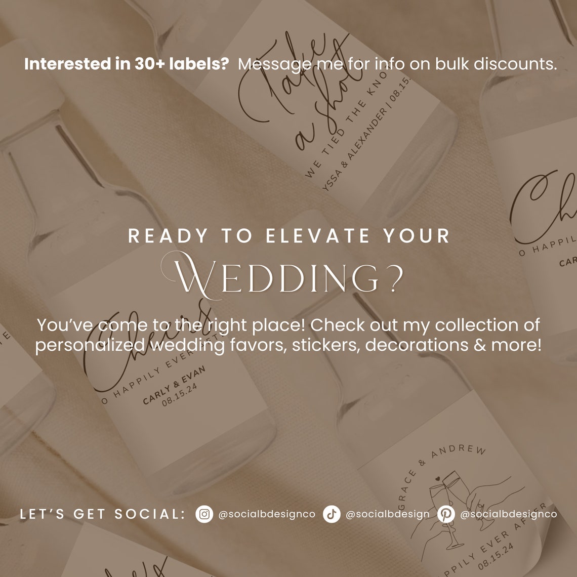 She Said Yes Engagement Alcohol Shooter Labels | Engagement Party ...