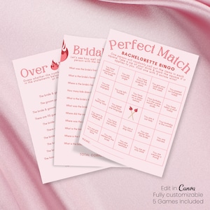The Perfect Match Bachelorette Party Games | Match Made in Heaven ...
