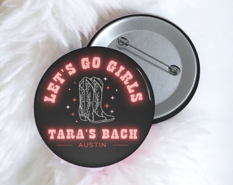 Bridesmaids Buttons for Bachelorette Party Retro Maid of Honor Buttons ...