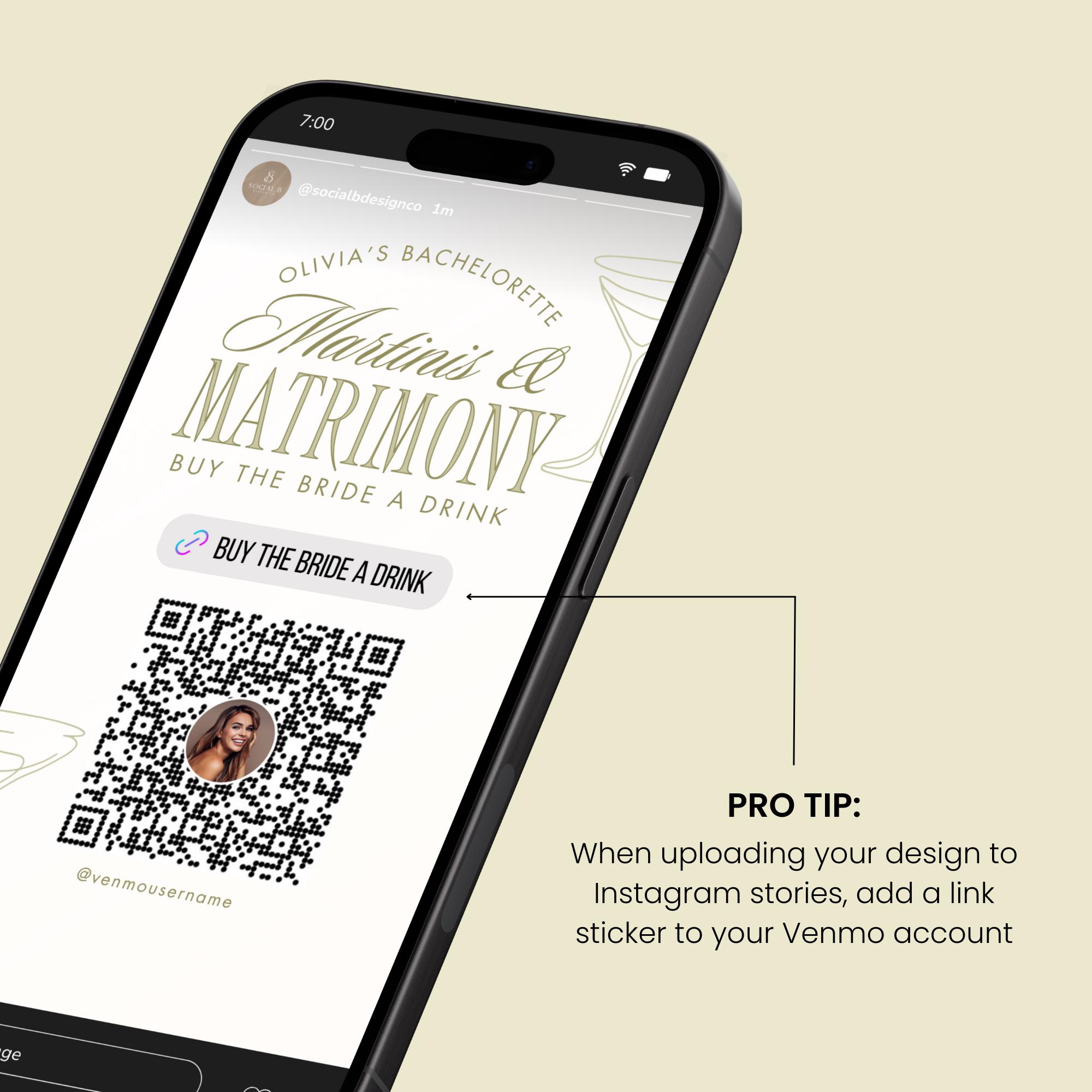 Buy the Bride a Drink Template | Martinis and Matrimony Bachelorette ...