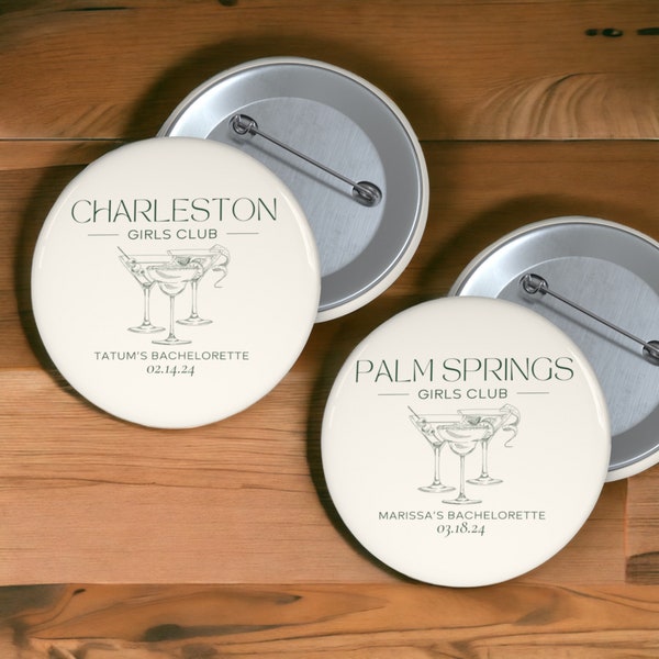 The Bachelorette Club Buttons - Etsy