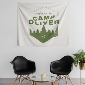 Camp Theme Party Banner | Camp Birthday Party Decorations | Camp ...