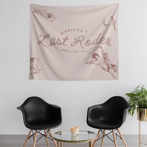 Last Rodeo Bachelorette Party Banner | Western Bachelorette Party ...
