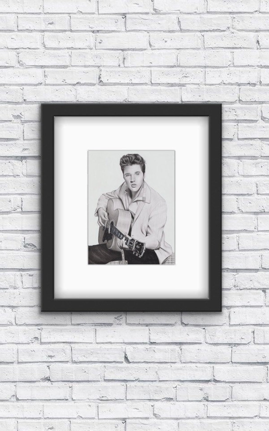 Elvis Presley Print - Etsy