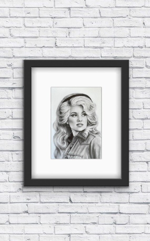 Dolly Parton Print | Etsy