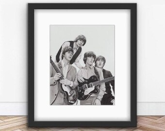 GEORGE HARRISON Art Print-from Original Watercolor/drawing, BEATLES ...