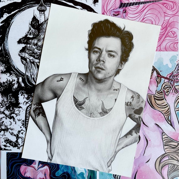 Harry Styles Drawing