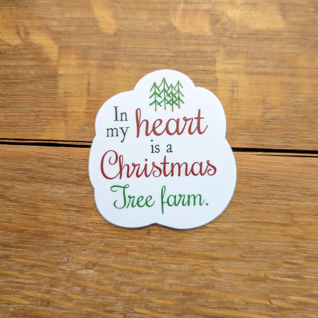 Christmas Tree Farm Sticker, Taylor Swift Single Stickers, Taylors ...