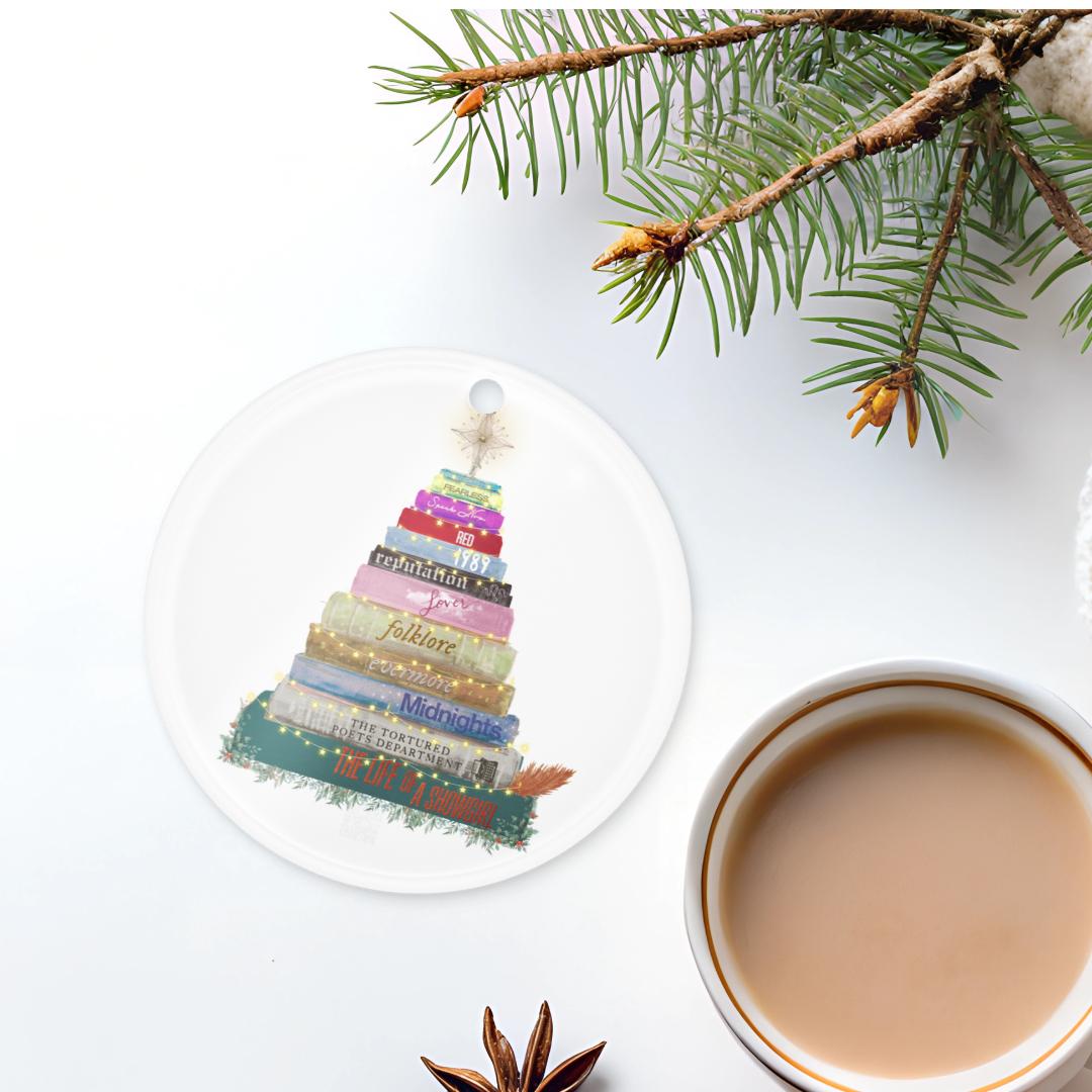 Swiftmas Tree Acrylic Holiday Ornament - Etsy