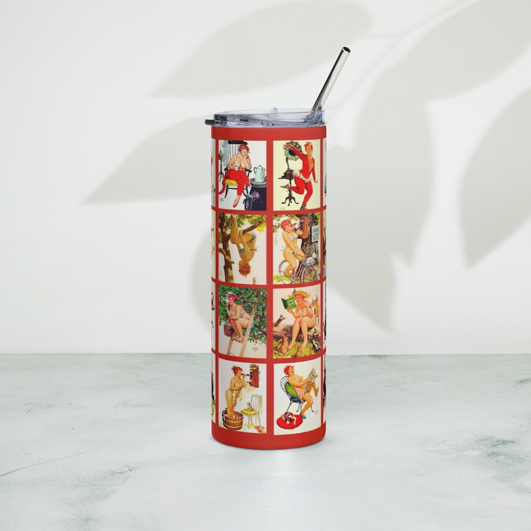 Hilda Pin up Girl Stainless Steel Insulated Tumbler - Etsy