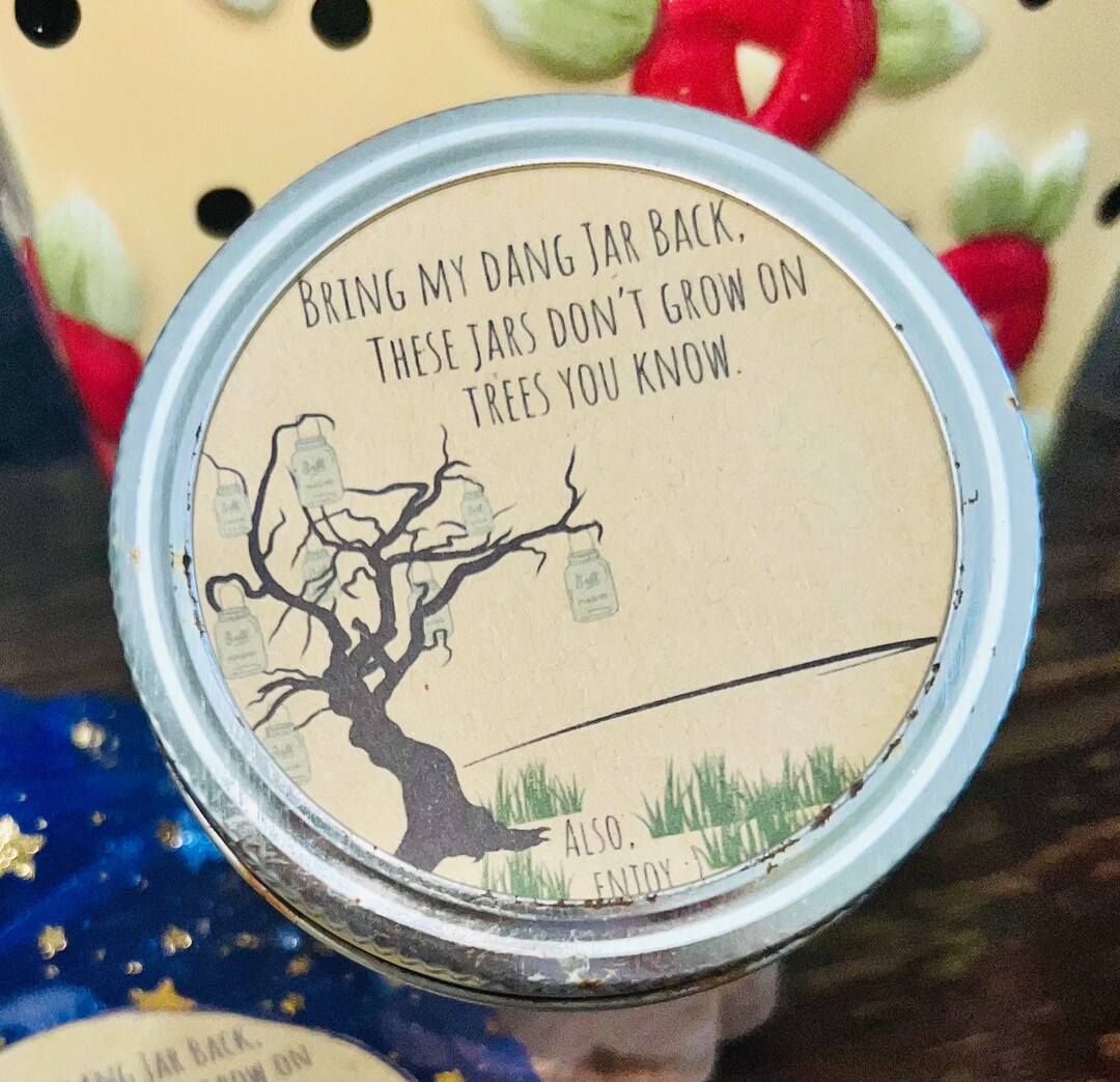 Canning Jar Labels Bring My Dang Jar Back These Jars Dont - Etsy