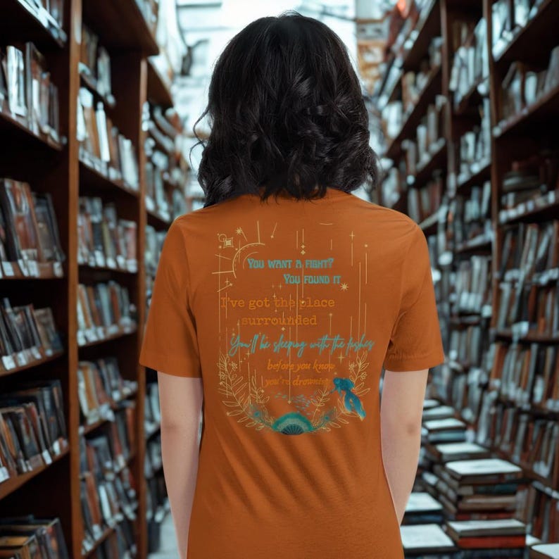 Musically Inspired Showgirl Tarot Card Tee, Sleeping With the Fishes ...