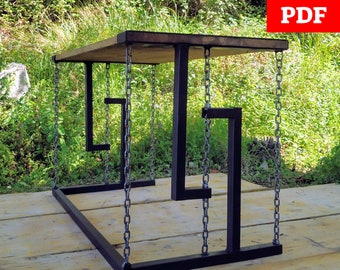 Tensegrity Table stable DIY Instructions PDF File - Etsy