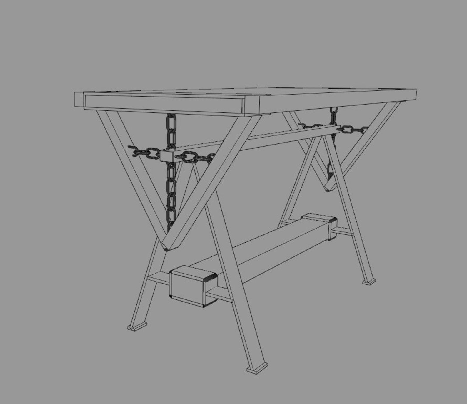 Tensegrity Table "vtable" DIY Instructions PDF File - Etsy