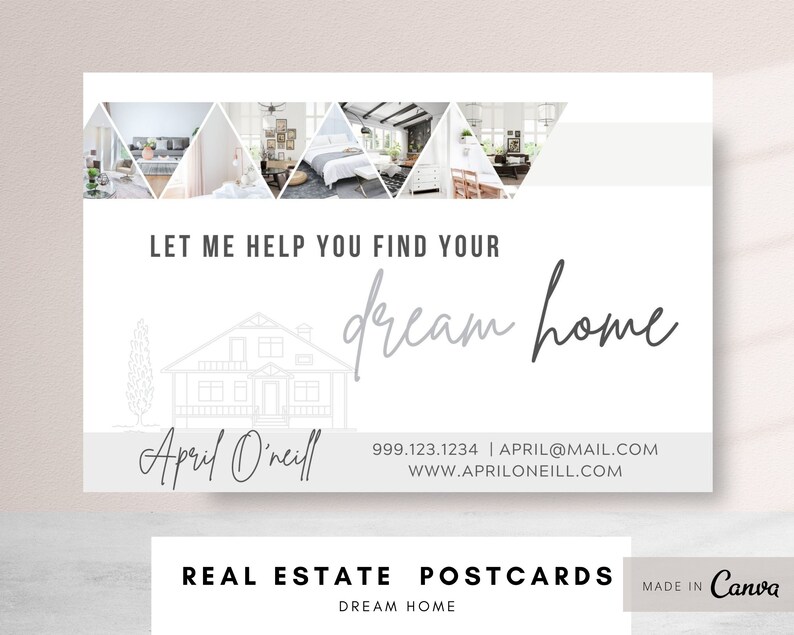 Real Estate Postcards, Real Estate Marketing, Realtor Postcard, Realtor ...