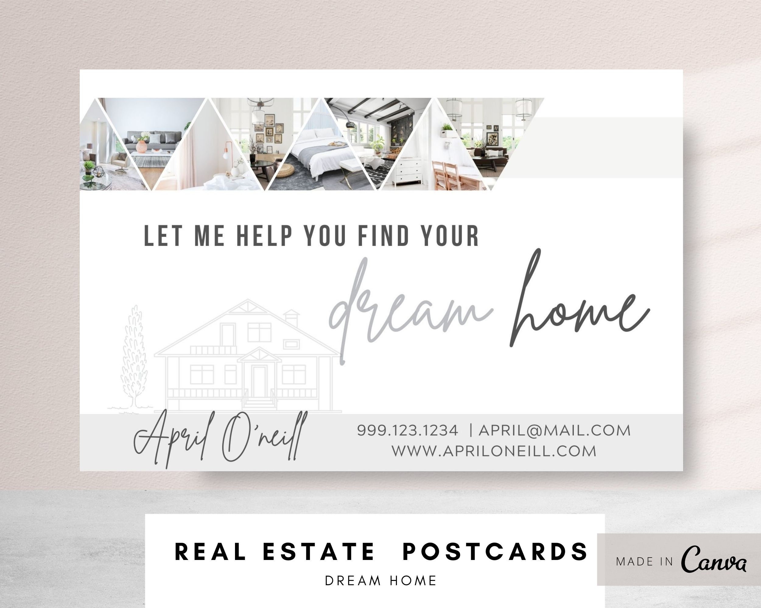 Real Estate Postcards, Real Estate Marketing, Realtor Postcard, Realtor ...