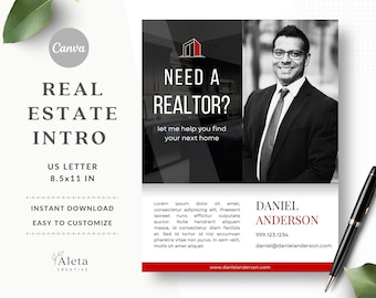 Real Estate Agent Intro Letter, Realtor Introduction, Real Estate Agent ...